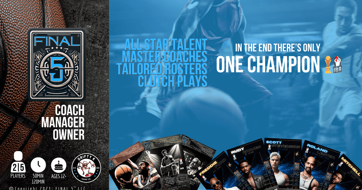 Final 5 Basketball | Board Game | BoardGameGeek