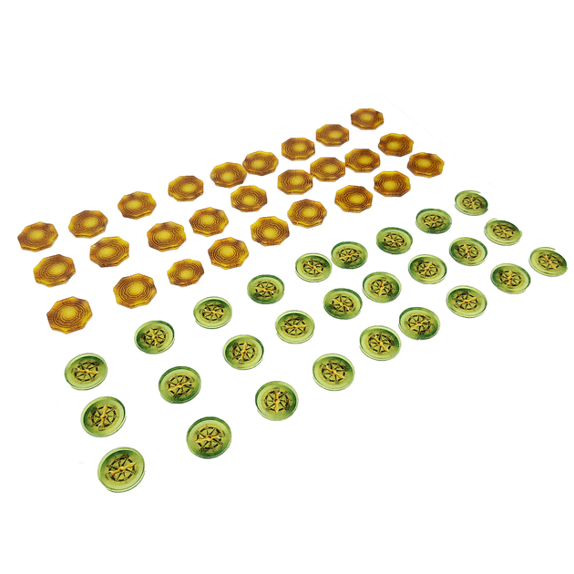 Lost Ruins of Arnak: Multiverse Coin/Compass Tokens | Board Game ...