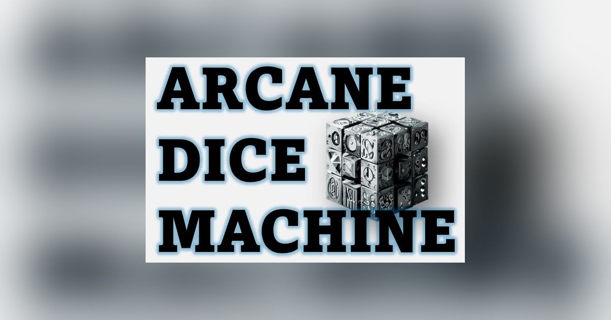 Arcane Dice Machine | Board Game | BoardGameGeek