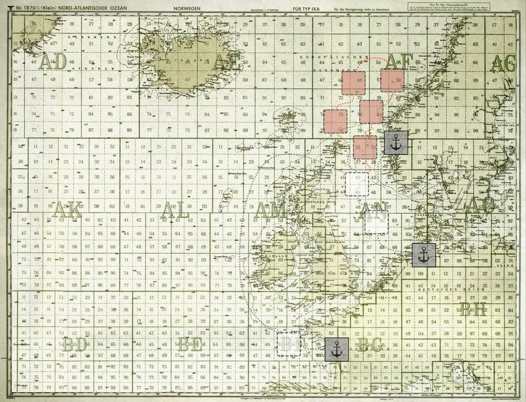 Custom patrol maps (based on Kriegsmarine grid map) | The Hunters ...