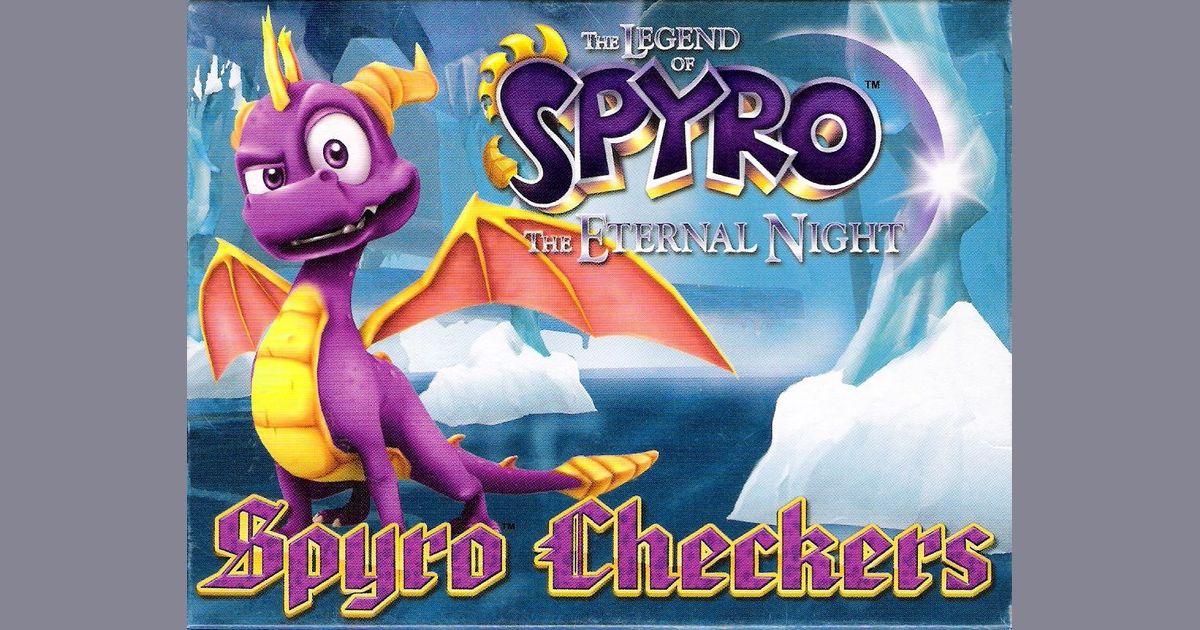 Spyro Checkers | Board Game | BoardGameGeek
