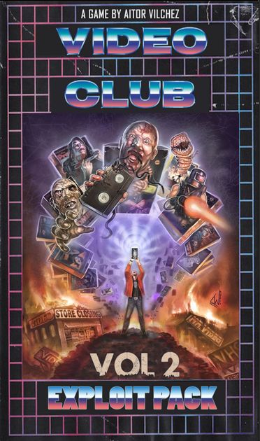 Cover for a VHS Box | Video Club: Exploit Pack