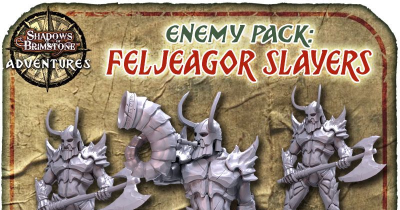 Shadows of Brimstone: Gates of Valhalla – Feljeagōr Slayers Enemy Set ...