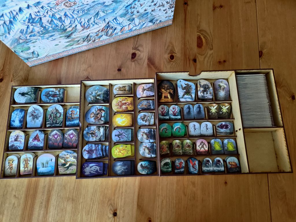 Another DIY monster organizer | Frosthaven