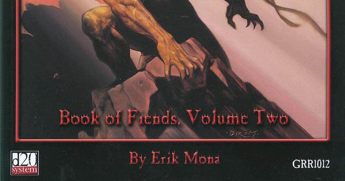 Book of Fiends, Volume Two: Armies of the Abyss | RPG Item | RPGGeek