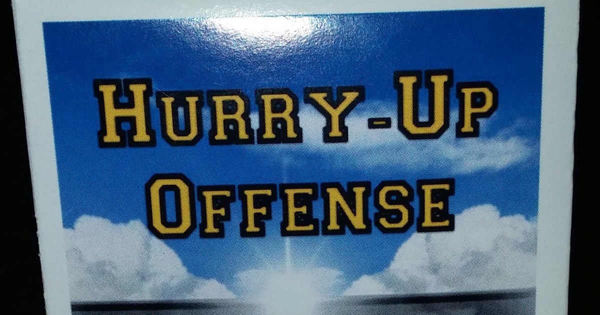 Hurry-Up Offense | Board Game | BoardGameGeek