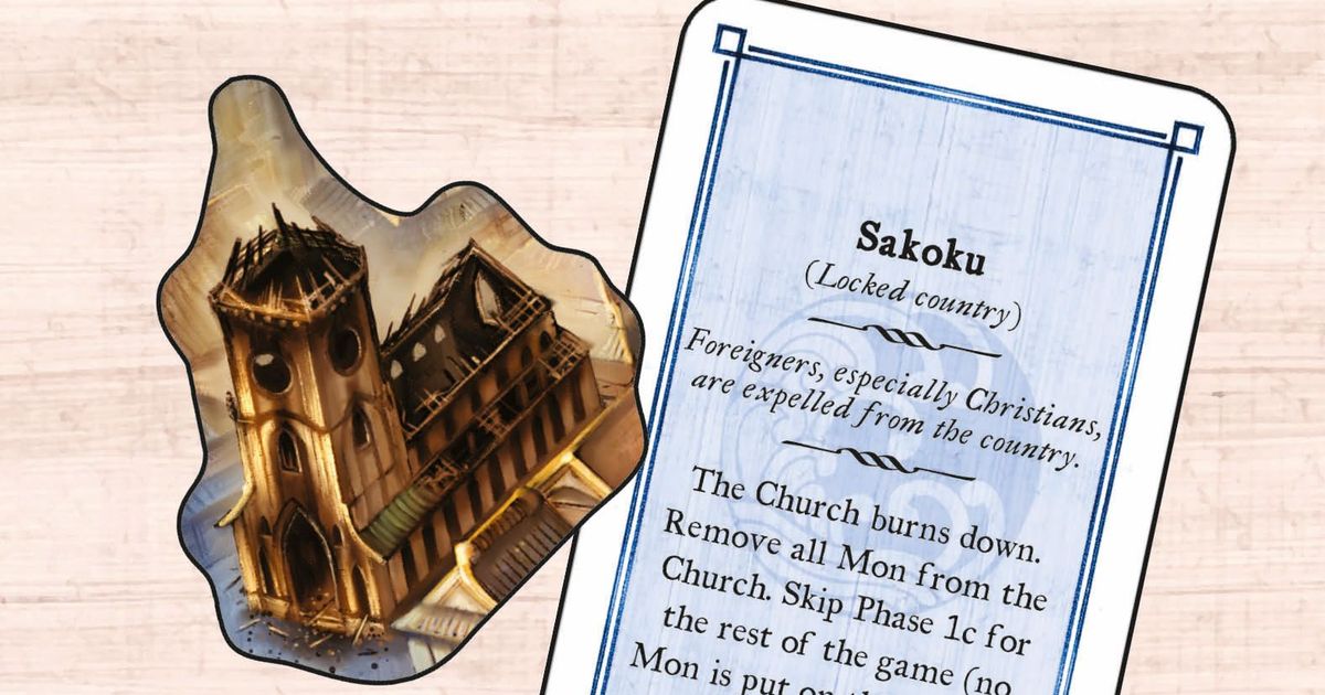 Yedo: Sakoku | Board Game | BoardGameGeek