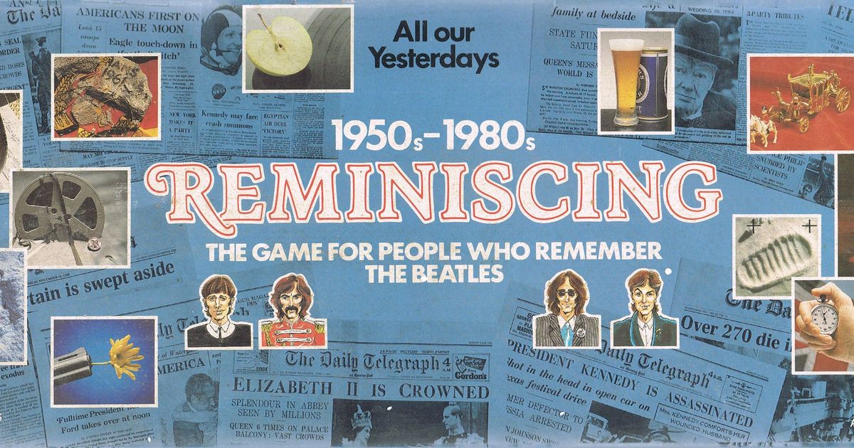 Reminiscing: The Game for People Who Remember The Beatles | Board Game ...