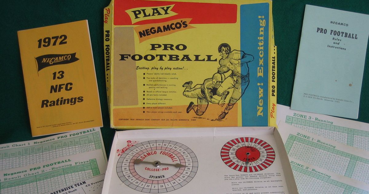 Negamco Pro Football | Board Game | BoardGameGeek
