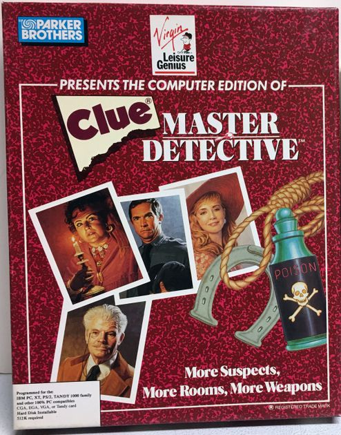 Clue Master Detective | Video Game | VideoGameGeek