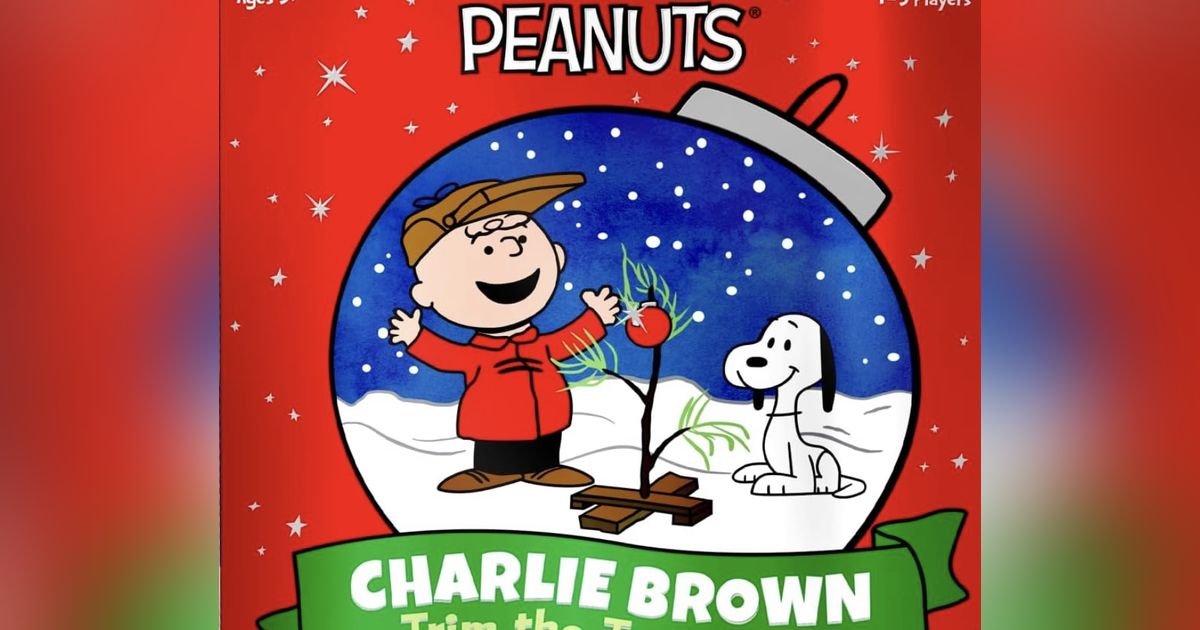 Peanuts Charlie Brown: Trim the Tree Game | Board Game | BoardGameGeek