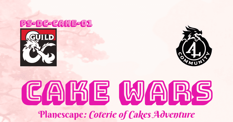 PS-DC-CAKE-01: Cake Wars | RPG Item | RPGGeek