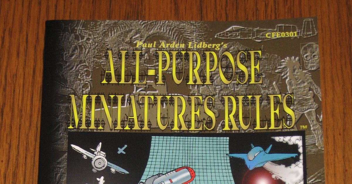 All-purpose Miniatures Rules | Board Game | BoardGameGeek