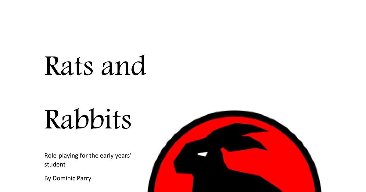 Rats and Rabbits | RPG Item | RPGGeek