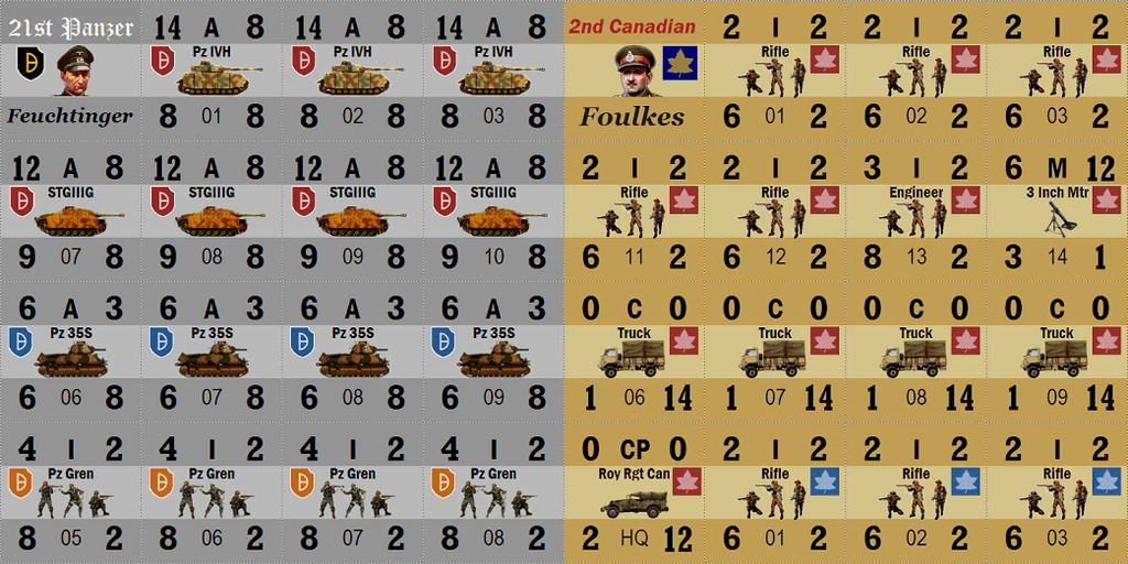 New PB/PL counters | Panzer Leader: Game of Tactical Warfare on the ...