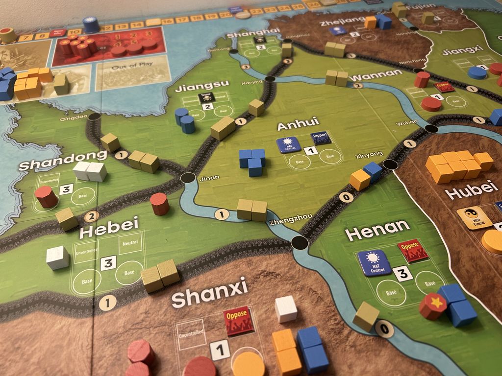 Quick Look at China's War (New Brian Train COIN game) | First Minnesota ...