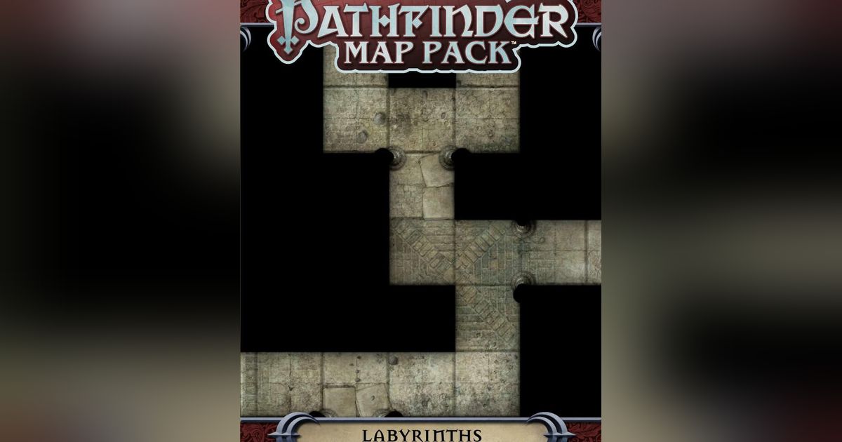 Pathfinder Map Pack: Labyrinths | RPG Item | BoardGameGeek