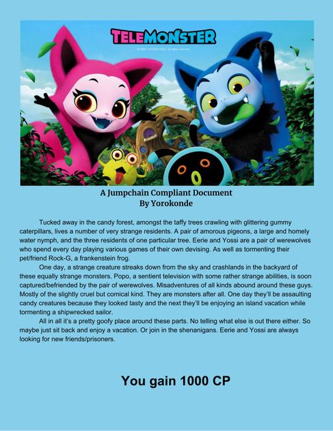 TeleMonster | RPG Item | RPGGeek