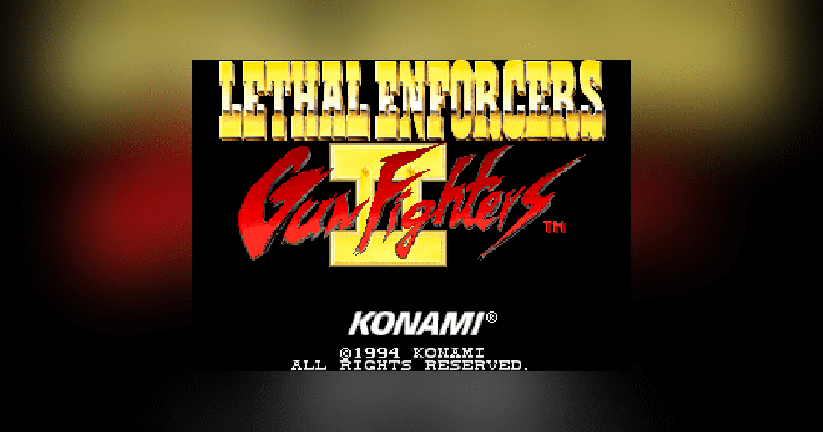 Lethal Enforcers II: Gunfighters | Video Game | VideoGameGeek