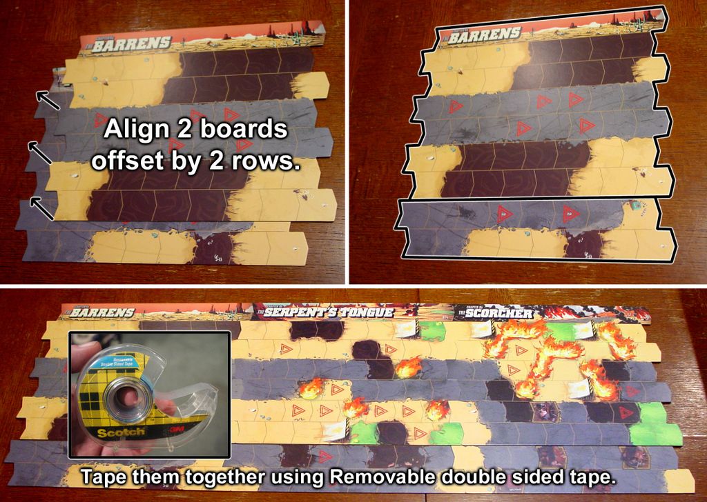 I widened the track by two rows for a 6-7 player game. | Thunder Road ...