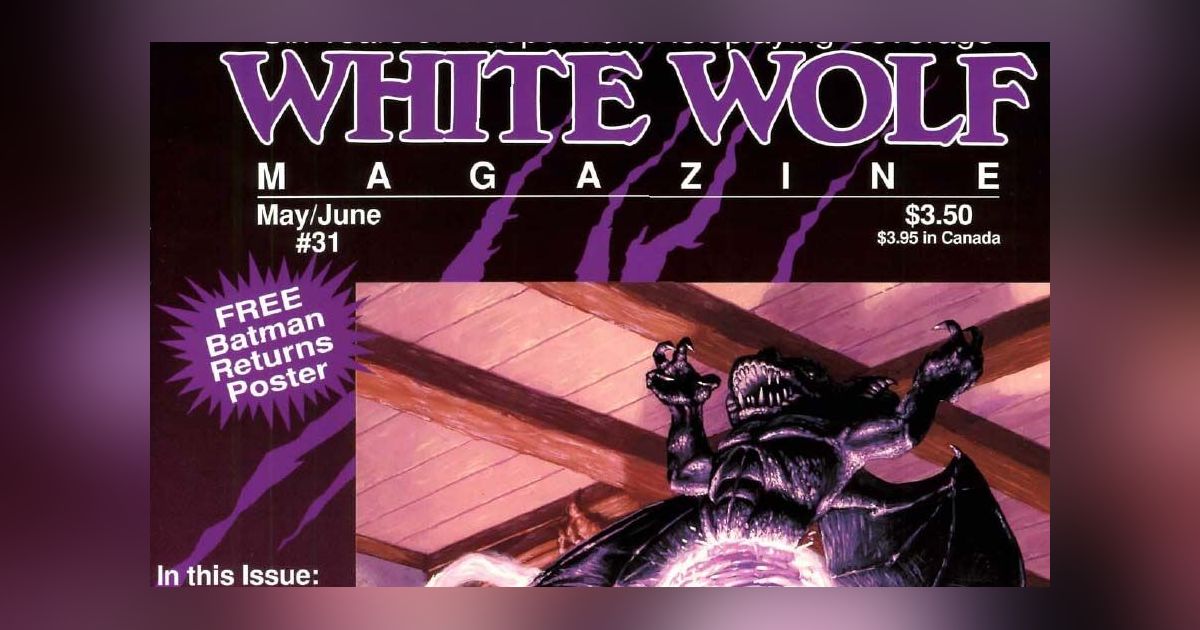 White Wolf Magazine (Issue 31 - May 1992) | Issue | RPGGeek