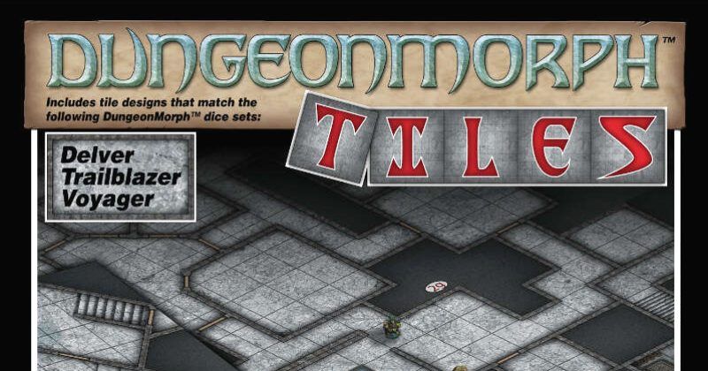 DungeonMorph: Delver, Trailblazer, & Voyager Tiles | RPG Item | RPGGeek