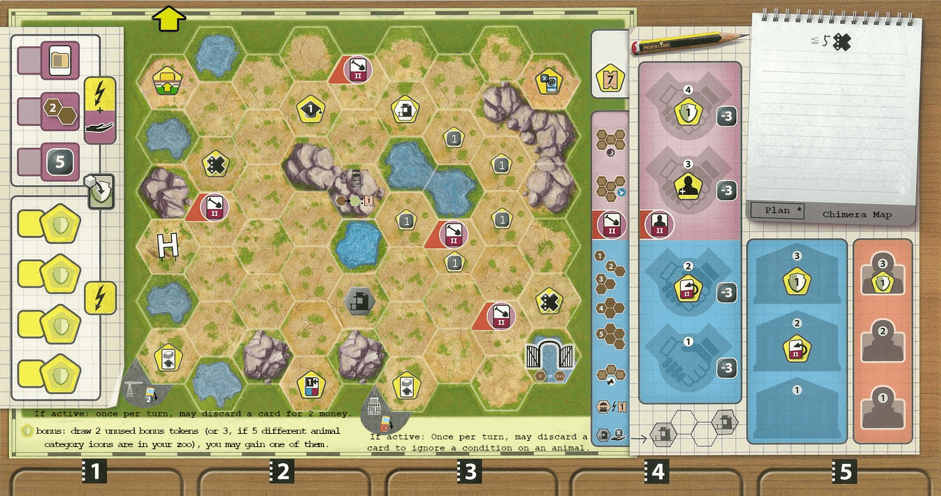 Chimera map | Ark Nova