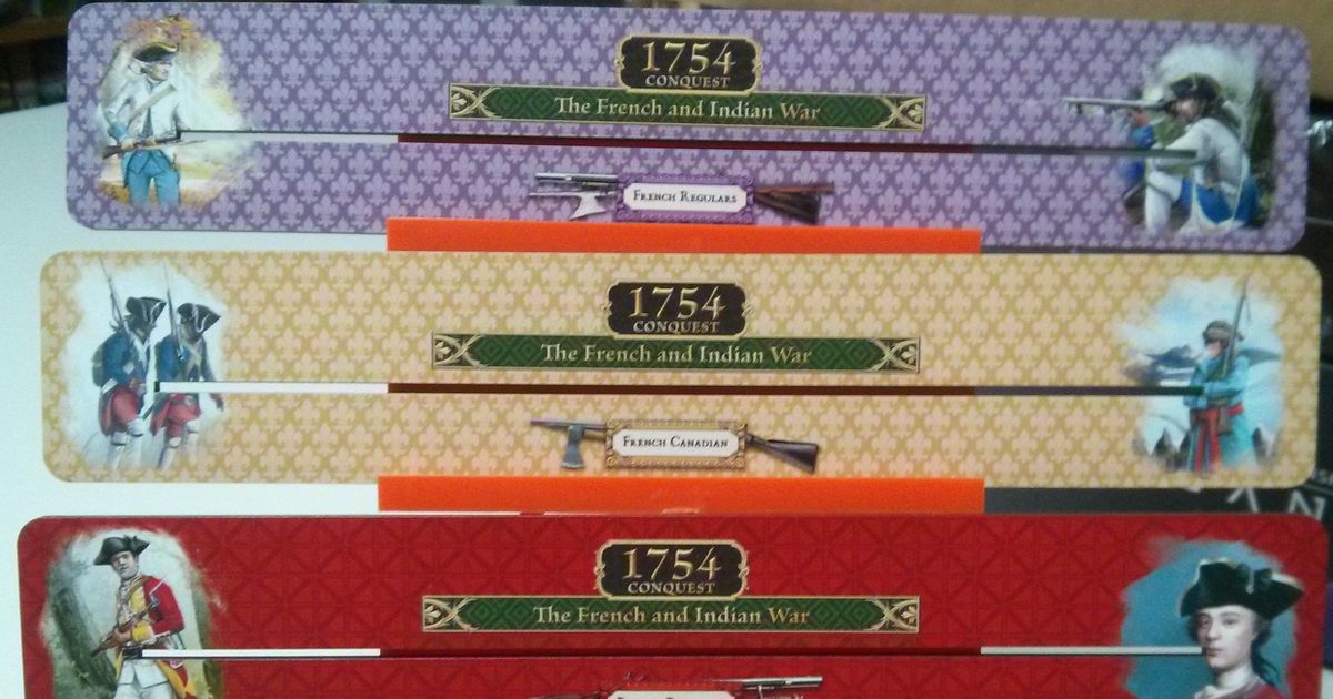 1754: Conquest – Card Holders | Board Game Accessory | BoardGameGeek
