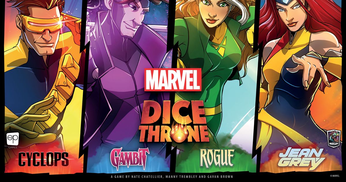 Marvel Dice Throne: X-Men – Cyclops v. Gambit v. Rogue v. Jean Grey | Board Game | BoardGameGeek