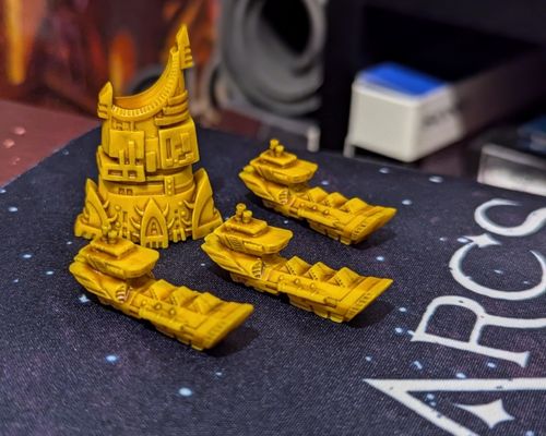 Stripped and re-washed Yellow minis! | Arcs