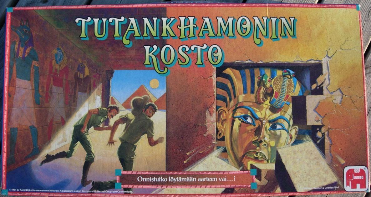 Tutankhamen's Revenge | Board Game | BoardGameGeek
