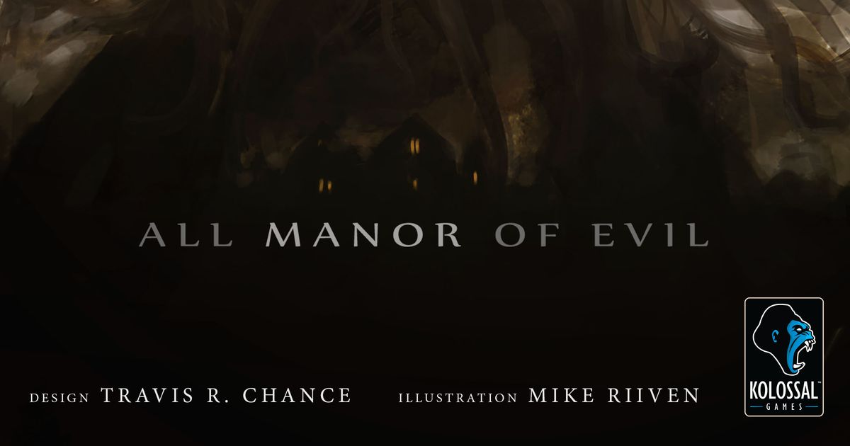 All Manor of Evil | Board Game | BoardGameGeek