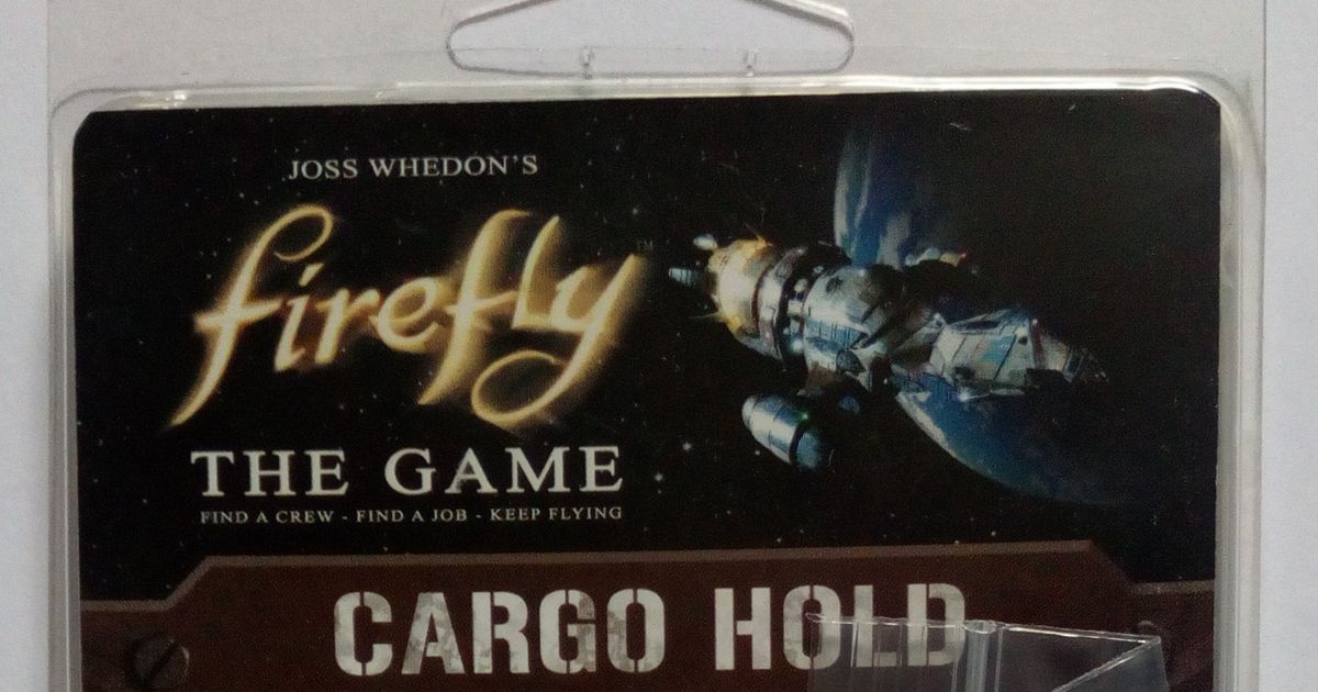 Firefly: The Game – Cargo Hold Shiny Token Set | Board Game Accessory ...