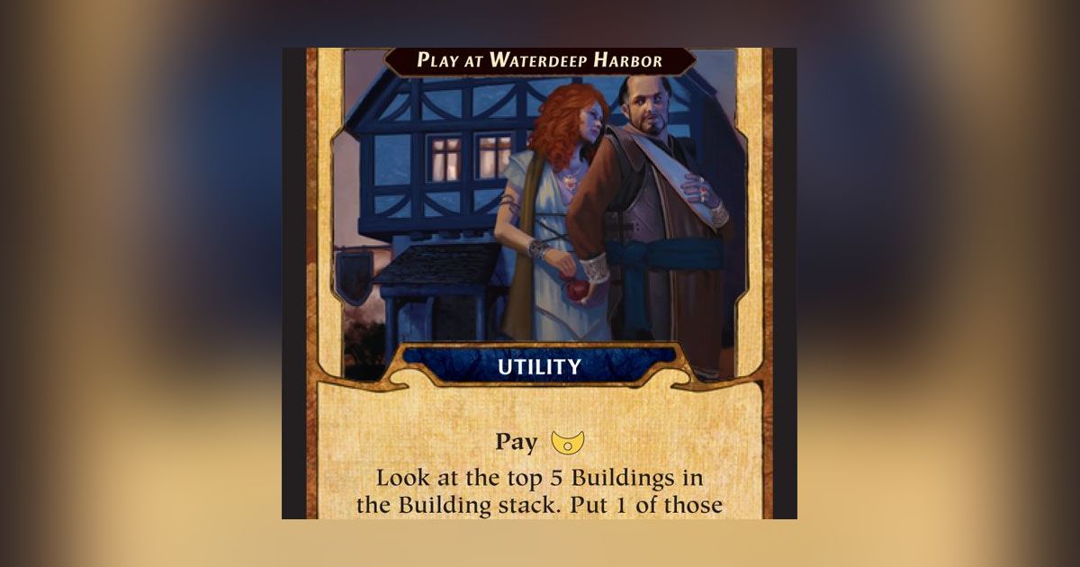 Lords of Waterdeep: Rapid Expansion Promo Card | Board Game | BoardGameGeek