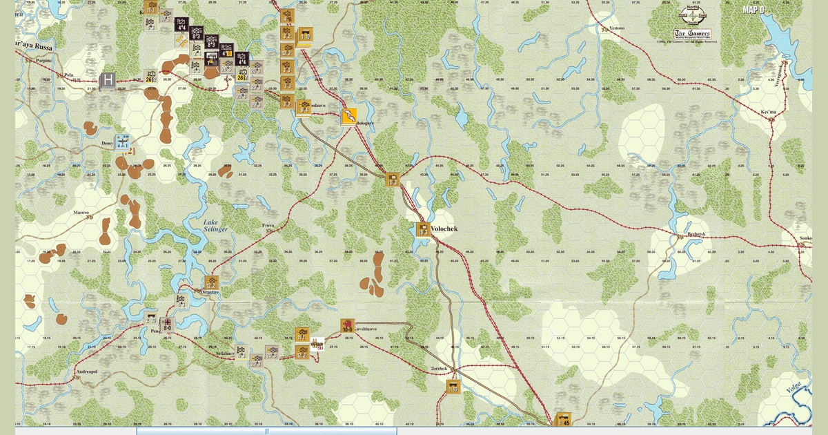 Guderian's Blitzkrieg II/Case Blue all 16 maps in play | Operational Combat Series (OCS) | RPGGeek