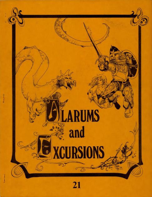 Alarums & Excursions (Issue 21 - Apr 1977) | Issue | RPGGeek
