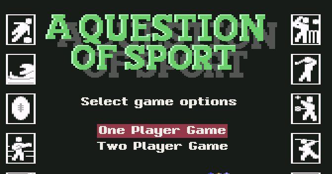 A Question of Sport | Video Game | BoardGameGeek