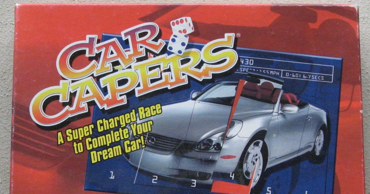 Car Capers | Board Game | BoardGameGeek