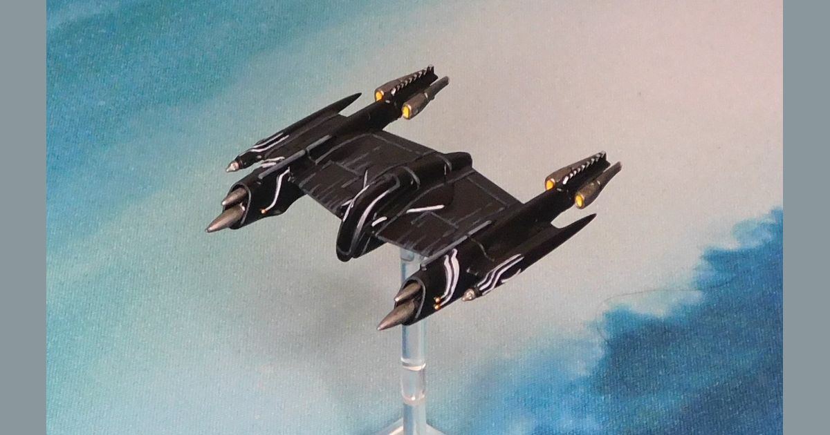 Rogue-class Starfighter | Painting by Numbers