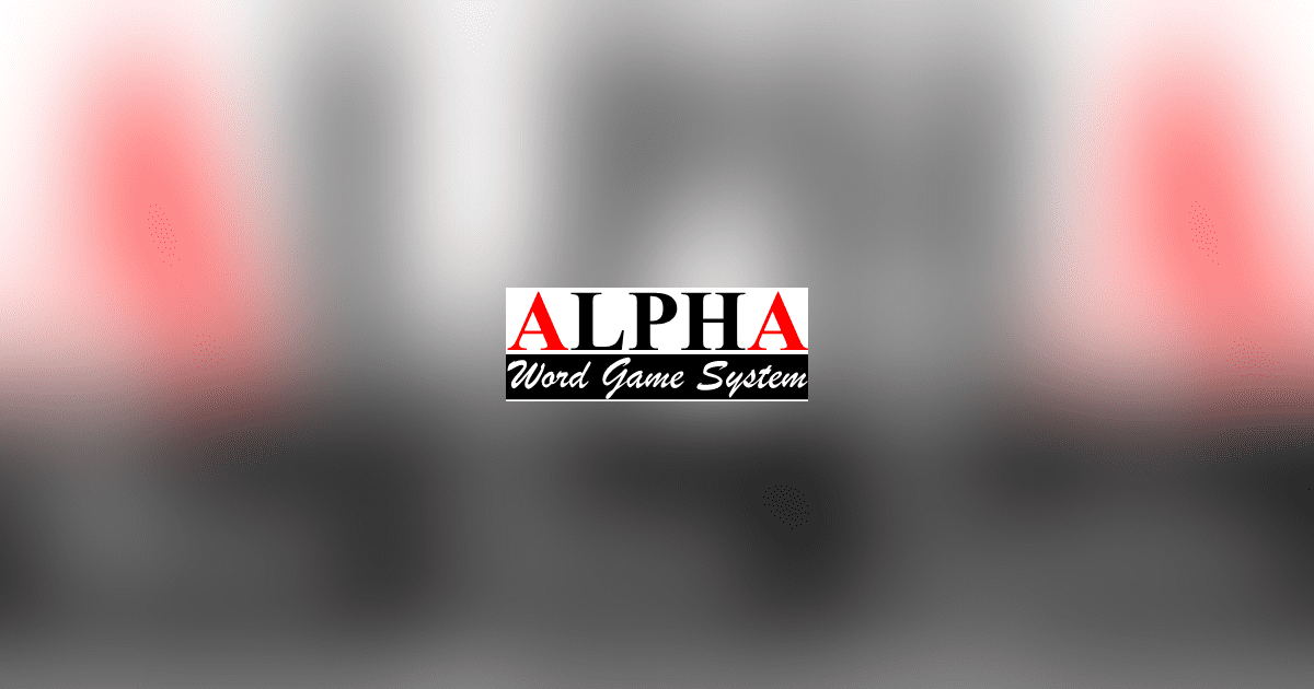 Alpha Word Game System | Board Game | BoardGameGeek