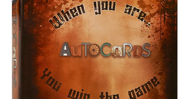 Autocards | Board Game | BoardGameGeek
