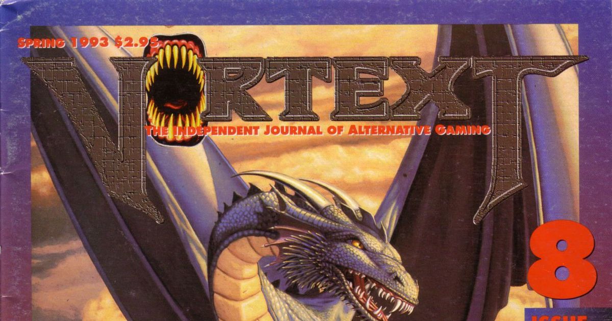 Vortext (Issue 8 - Spring 1993) | Issue | RPGGeek