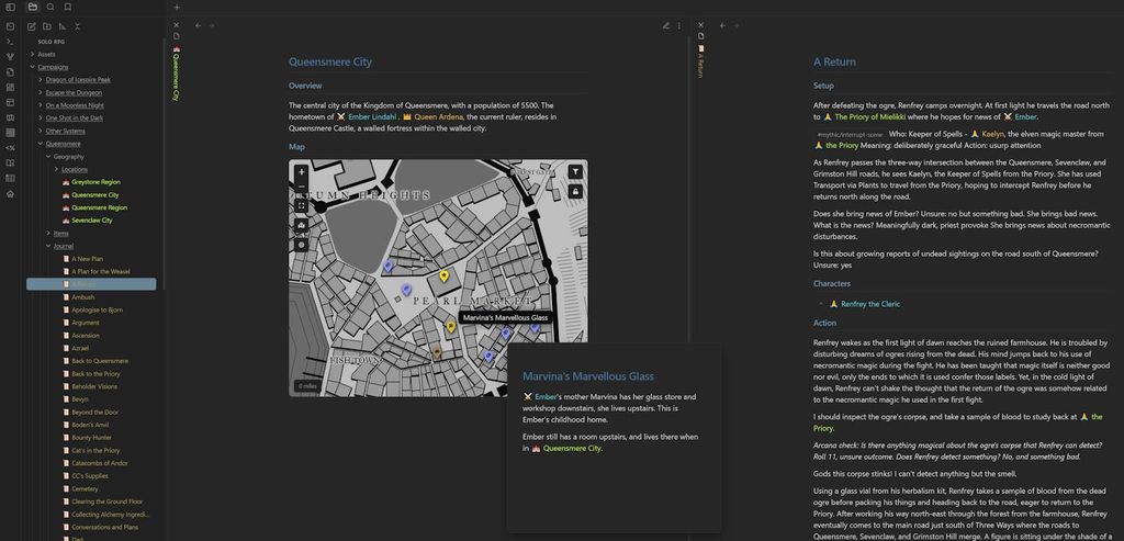 Solo RPG Journaling Tool | Solo Roleplaying