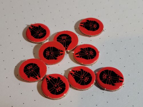 I made some custom tokens! | Star Wars: The Deckbuilding Game