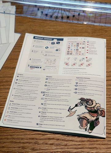 Player Aid | Dungeon Pages: Core Set