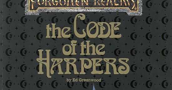 FOR4: The Code of the Harpers | RPG Item | RPGGeek