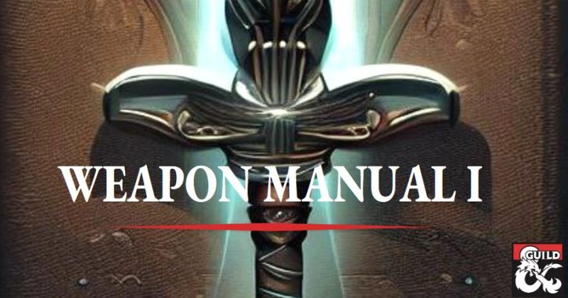 Weapon Manual I | RPG Item | RPGGeek