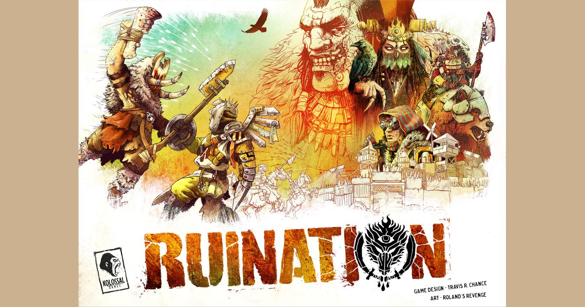 Ruination combat sequence reference card | Ruination
