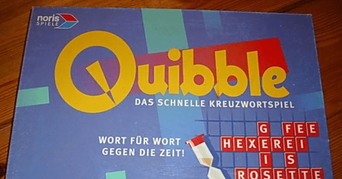 Quibble Das schnelle Kreuzwortspiel | Board Game | BoardGameGeek