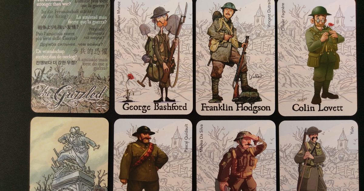 The Grizzled: British Soldiers | Board Game Accessory | BoardGameGeek